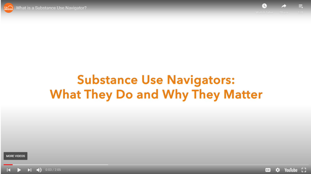 CA Bridge Substance Use Navigators Meet Patients Where They Are ...